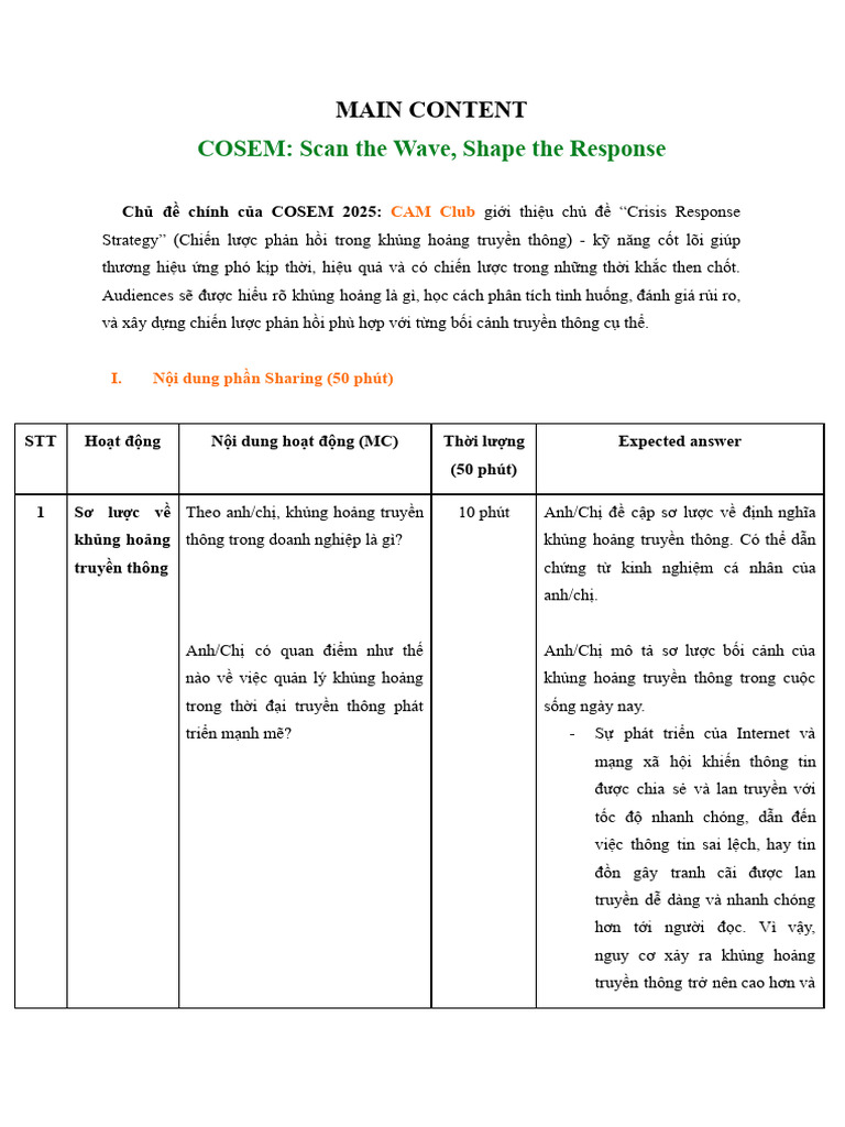 Cam Cosem 2025 - Main Content | PDF