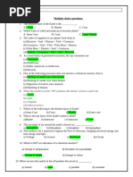 Year 7 Past Science Exam Papers | PDF