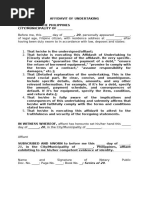 Founding Affidavit Template for Applicants | PDF | Affidavit | Civil Law (Common Law)