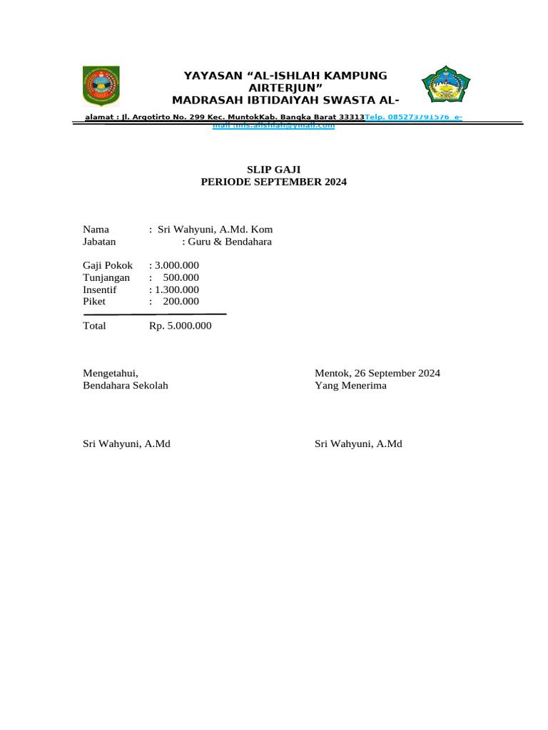 Slip Gaji | PDF