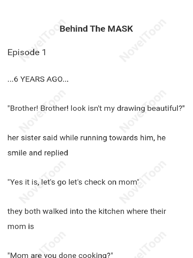 Behind The MASK | PDF