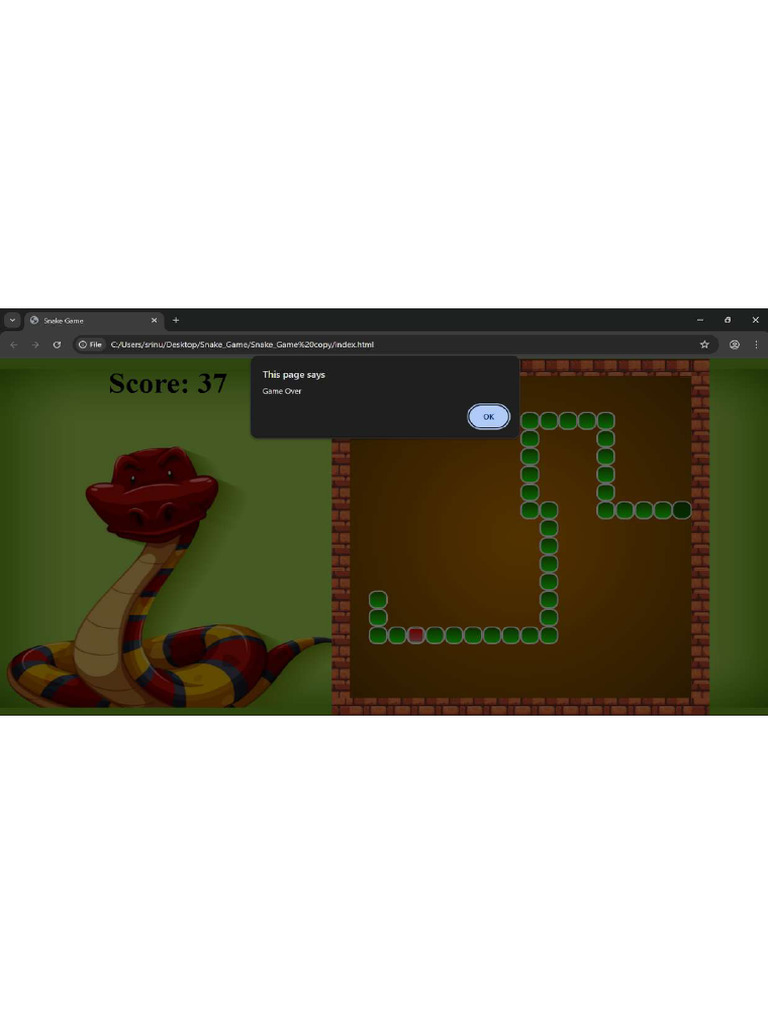 Snake Game | PDF