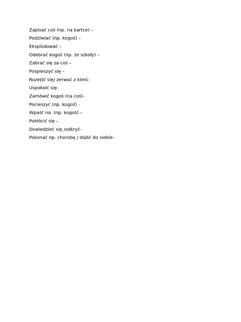 Phrasal Verbs Test-1 | PDF