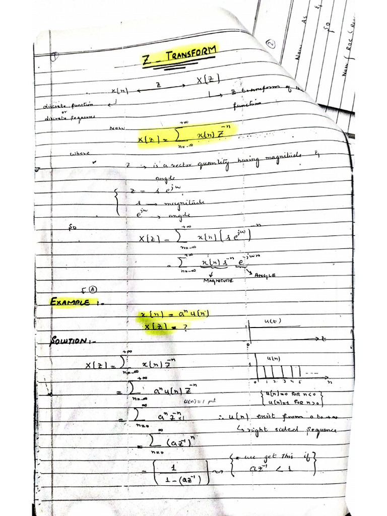 Z Transform | PDF