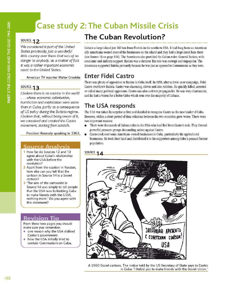 Case Study 2 - Cuban Missile Crisis | PDF