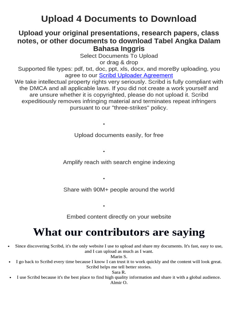 Upload 4 Documents To Download Pdf