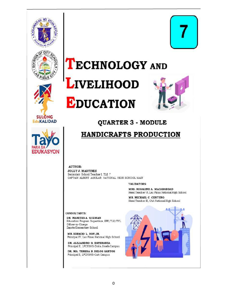 Handicrafts Production Module Overview | PDF | Embroidery | Yarn