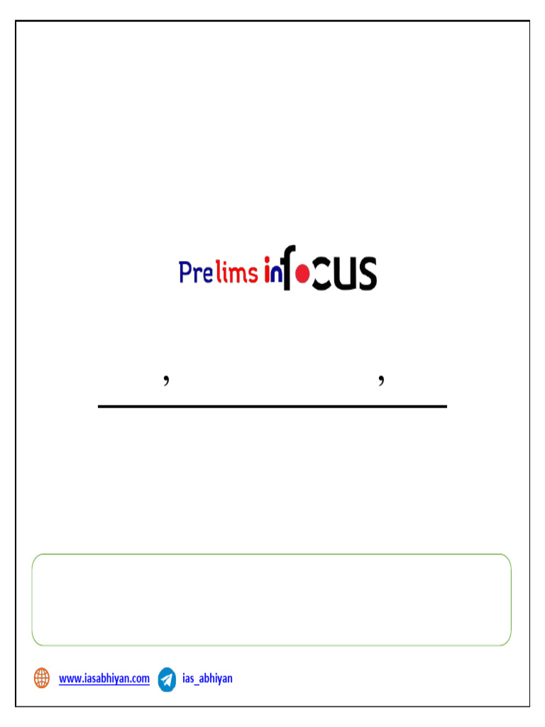 Prelims InFocus-2022 (May 2022-October 2022) | PDF | Ultraviolet