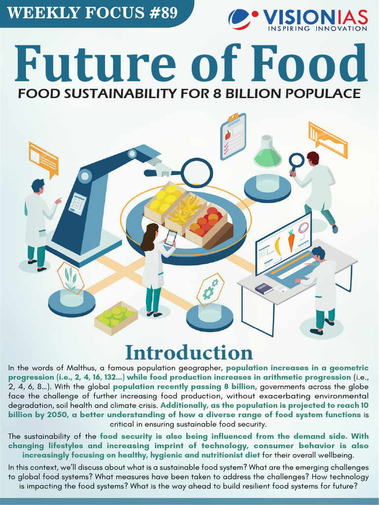 7fe5d Future of Food Food Sustainability For 8 Billion Populace | PDF ...