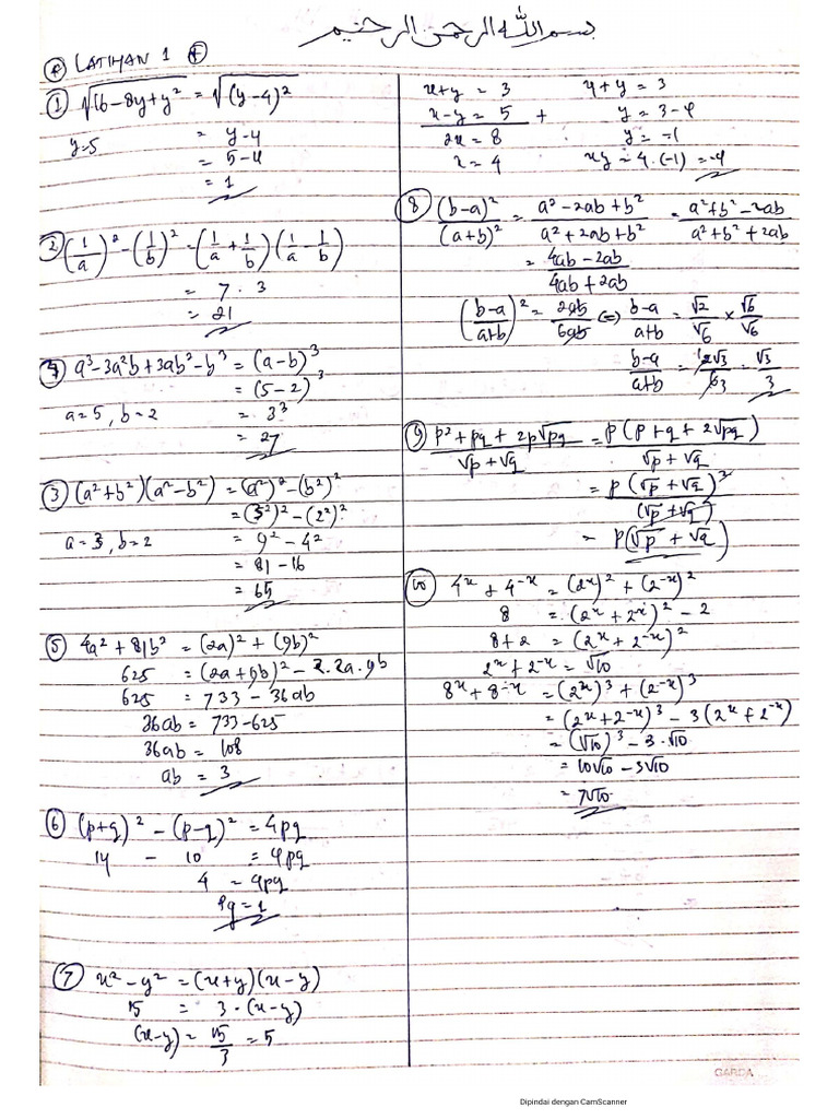 Pembahasan Modul Soal | PDF
