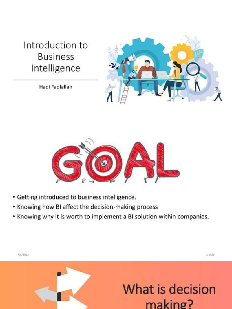 Business Intelligence | PDF