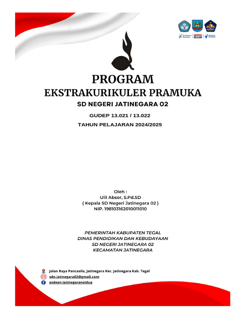 Program Kerja Ekskul Pramuka | PDF