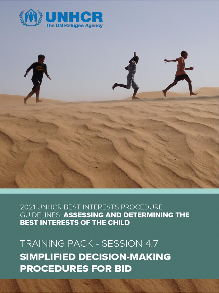 Session 4.7. Simplified Decision-Making Procedures For BID | PDF