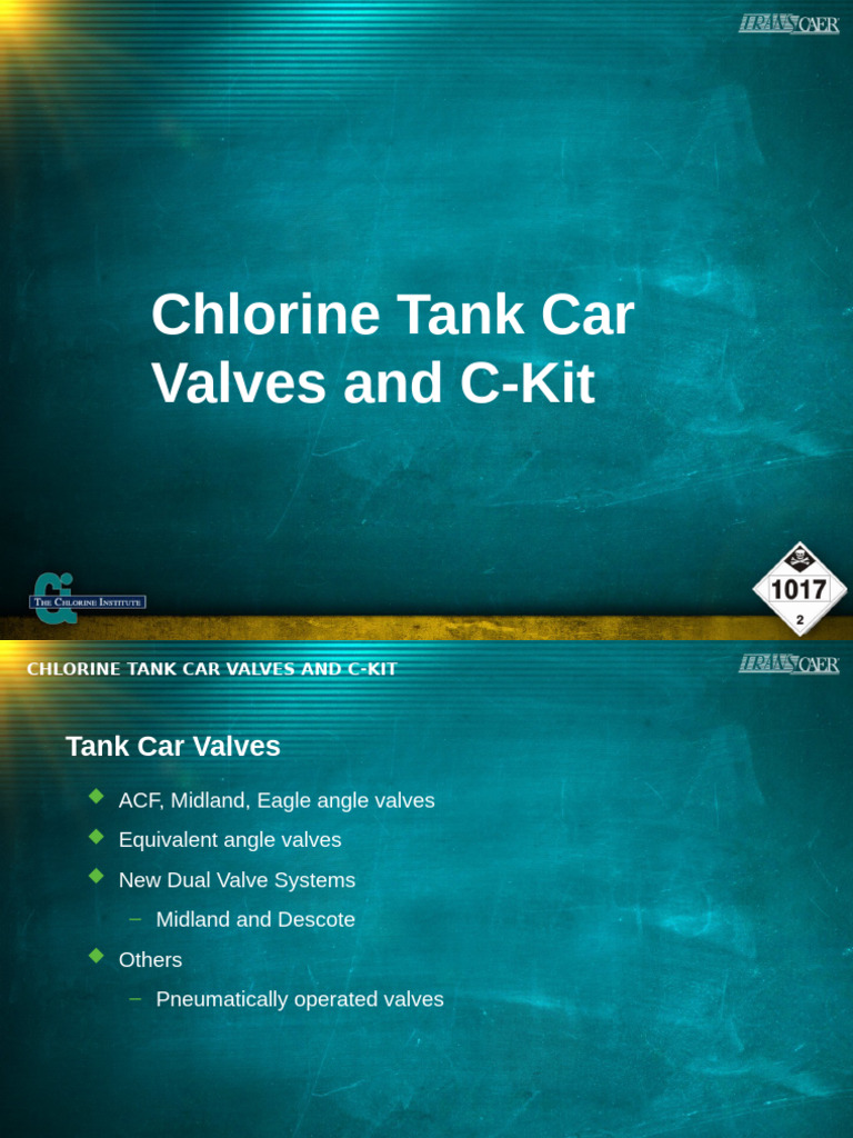 Module 4 - Chlorine Tank Car Valves and C-Kit1 - Cka 8.6.13 - r2 | PDF ...