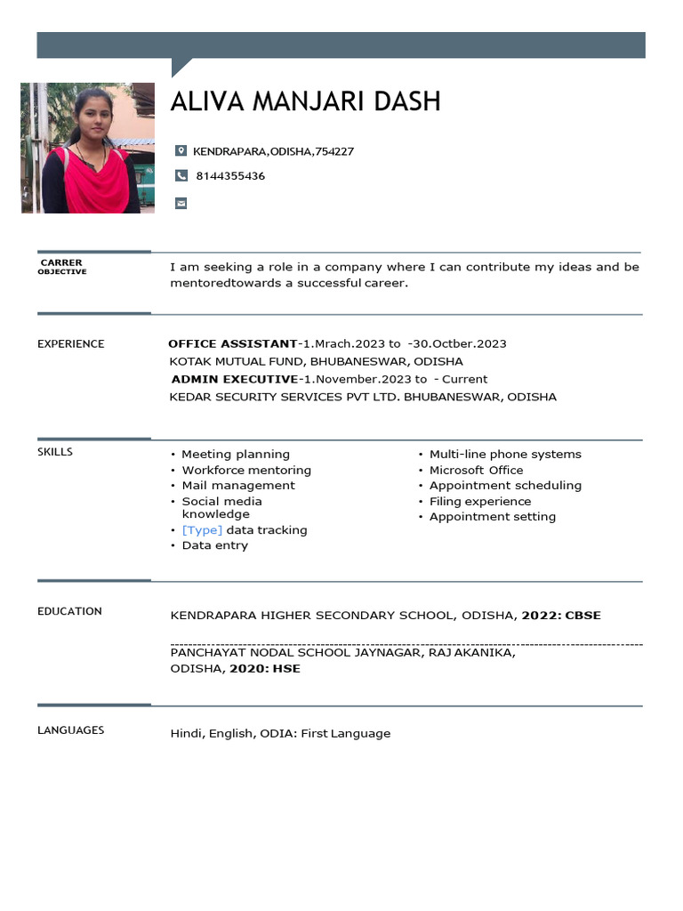 Resume 2 | PDF