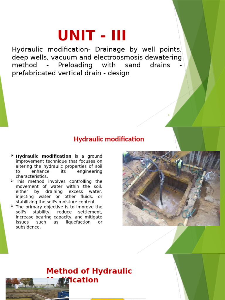 Git Unit 3 | PDF | Drainage | Groundwater