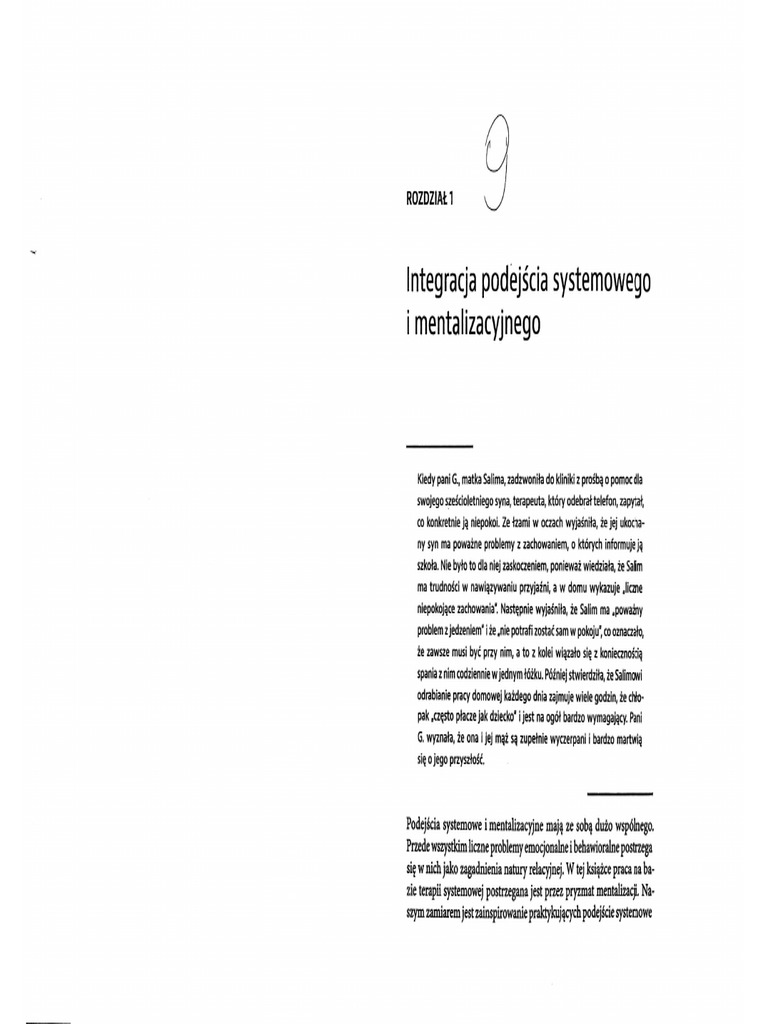 Asen, Fonagy - Terapia Oparta Na Mentali | PDF