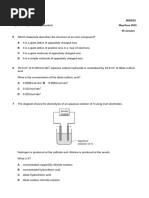 IGCSE Chemistry Revision Notes | PDF | Solubility | Sulfuric Acid