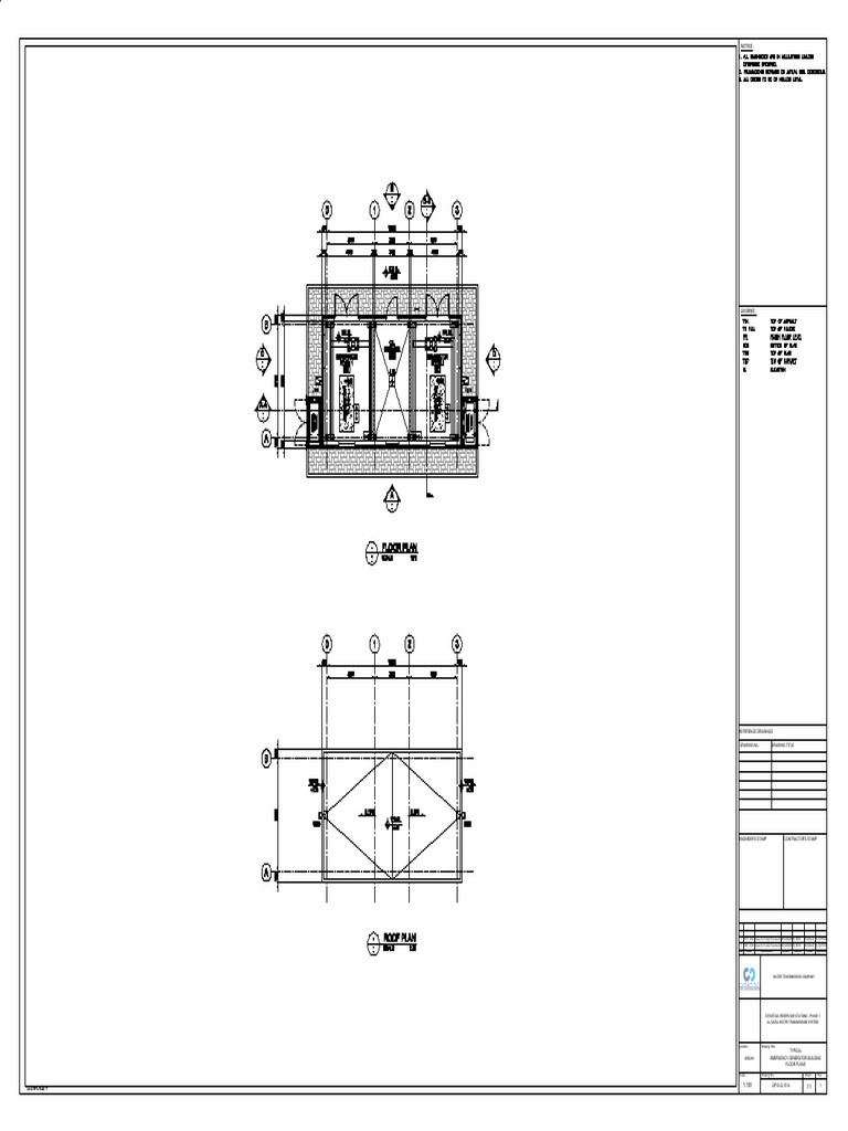 Qp10 Q 1514 Typical Emergency Generator Building Floor Plans Qp10 Q ...