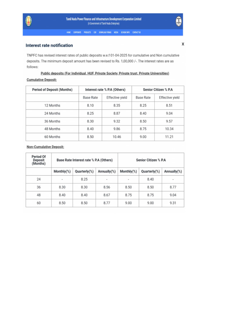 TNPFC | PDF
