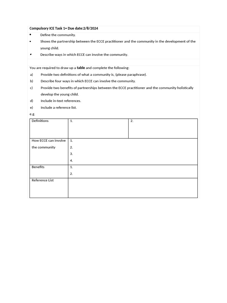 Higher Certificate Ice Task 1 | PDF