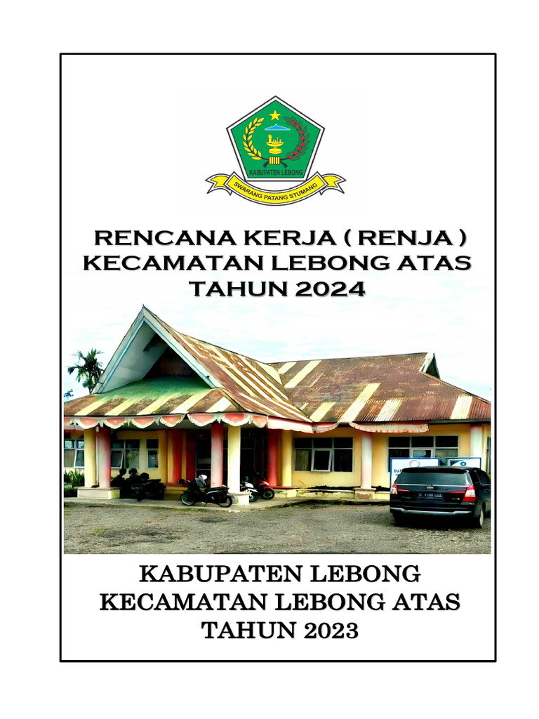 Cover Renja 2024 | PDF