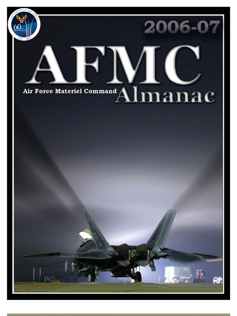 AFMC Almanac | PDF | United States Air Force | Aviation