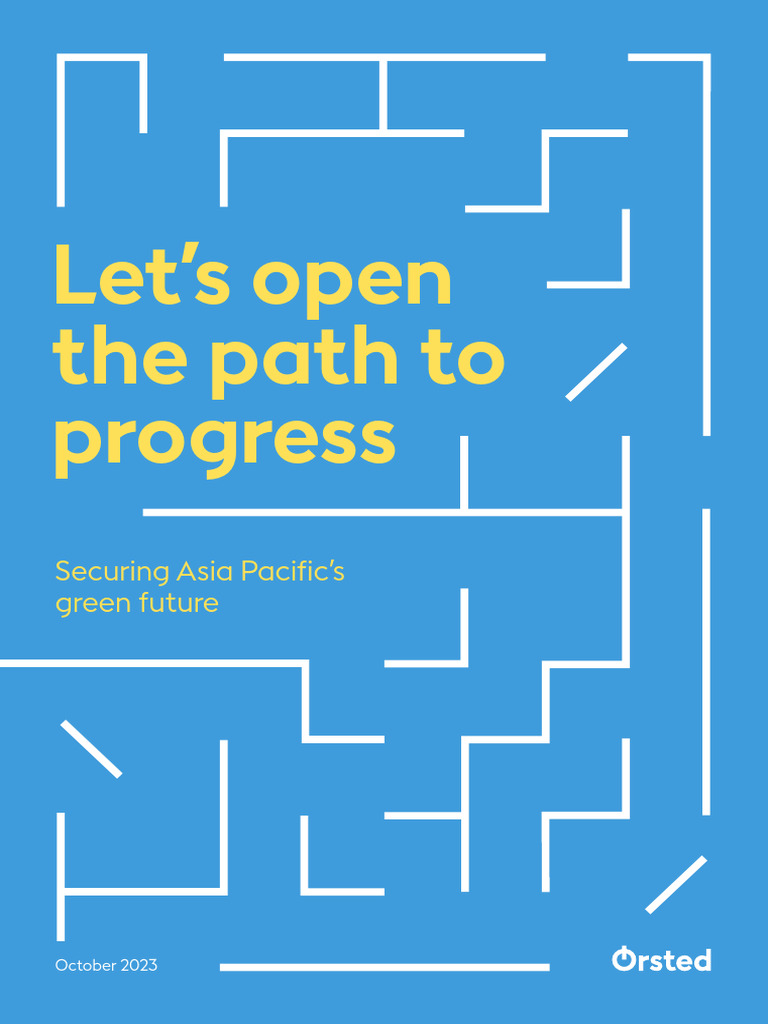 Orsted 2023 White Paper APAC Lets Open The Path To Progress | PDF ...