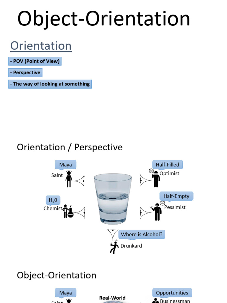 Object Orientation (Intro) | PDF