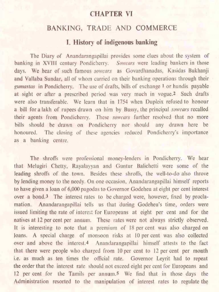 Vi History of Indegeneous Banking | PDF | Money | Banking