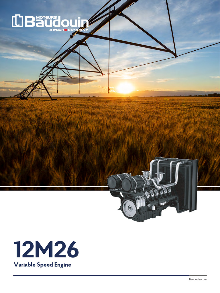 Baudouin 12M26 Variable Speed Engine | PDF | Engines | Internal ...