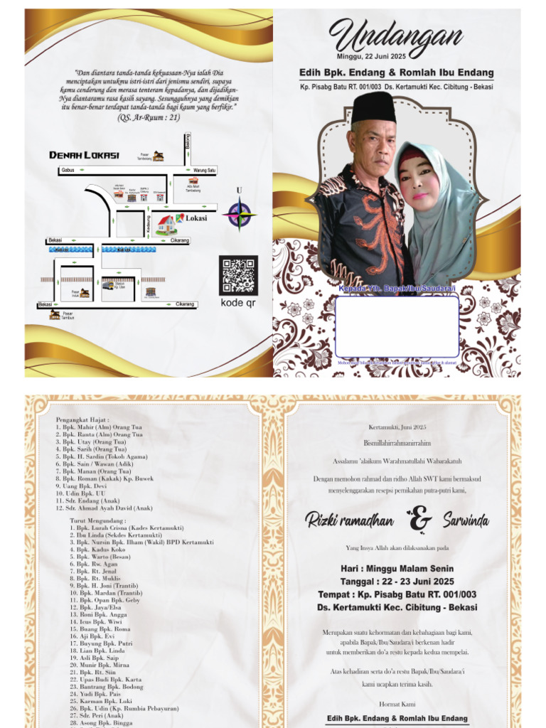 Undangan Bp David | PDF