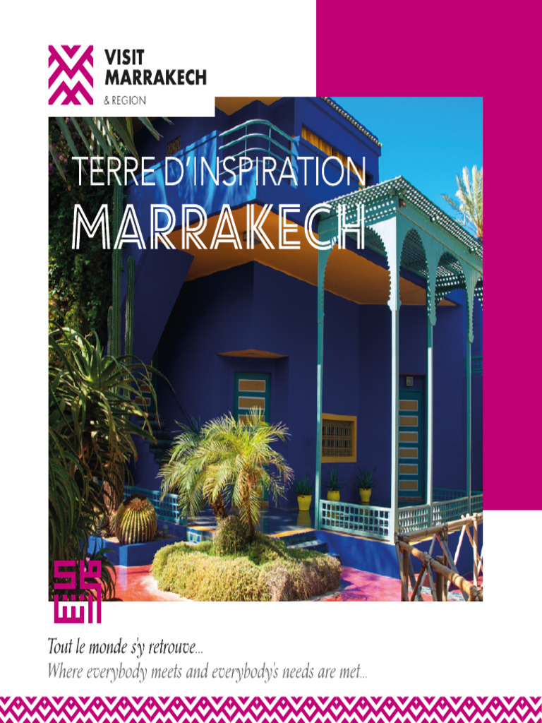 Brochure CRT Marrakech Terre D'inspiration | PDF