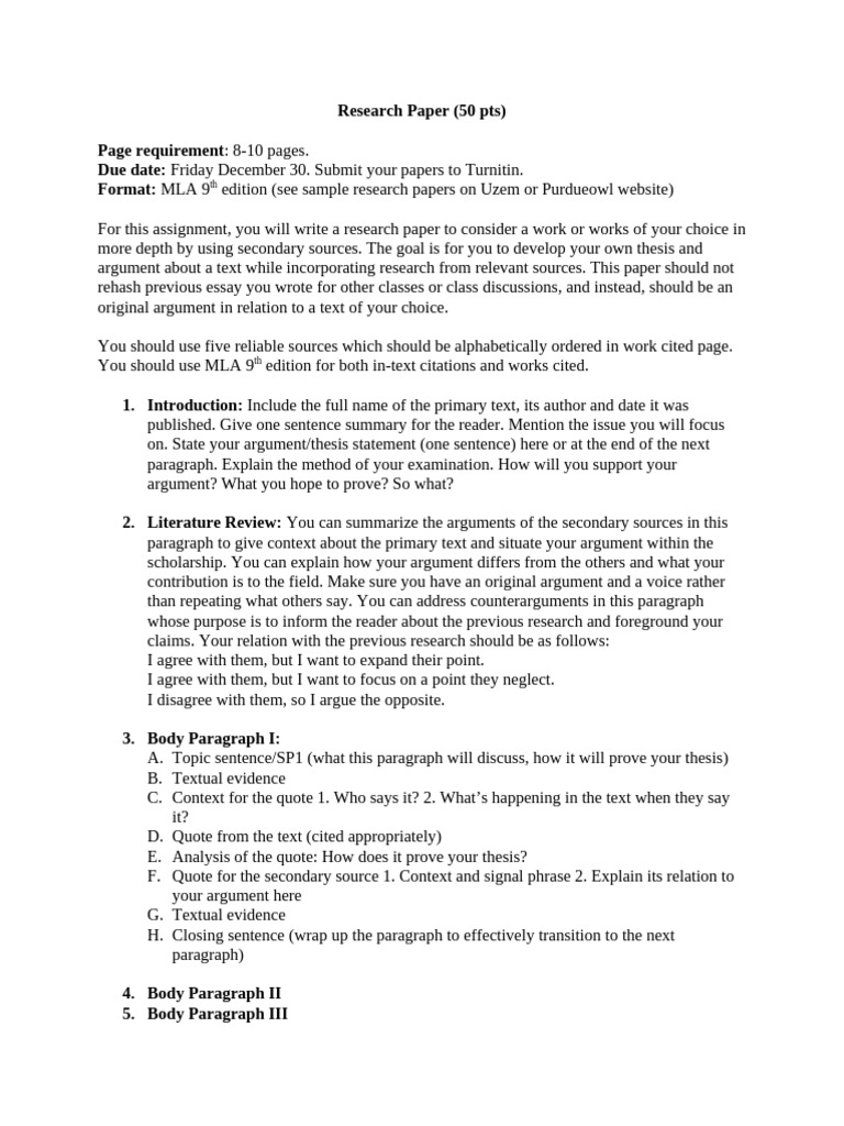 Assignment-Research Paper Assignment | PDF | Plagiarism | Citation