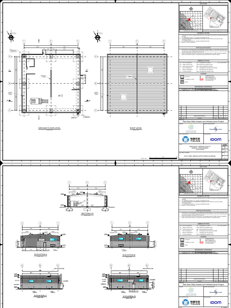 R13 I11B01 IDM 04 USTXX DWG CD 80043 (00) IWMF Bulky Handing Facility ...