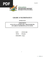 Grade 11 Lo Scope 2025 | PDF