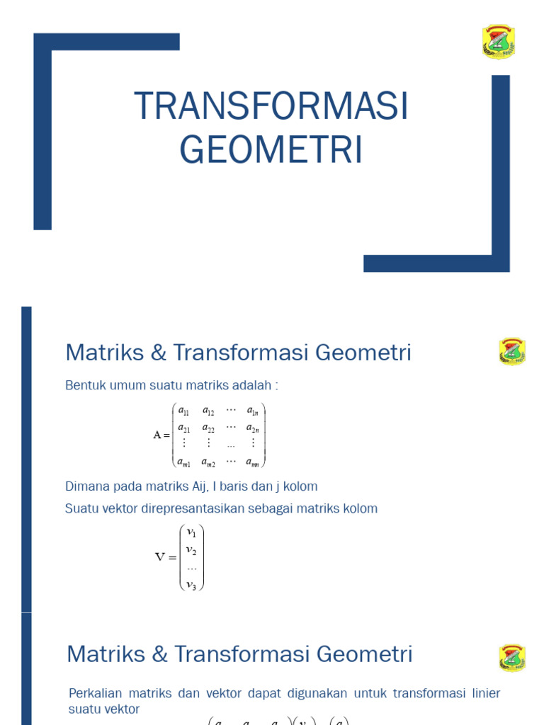 Transformasi Gabungan dalam Geometri | PDF