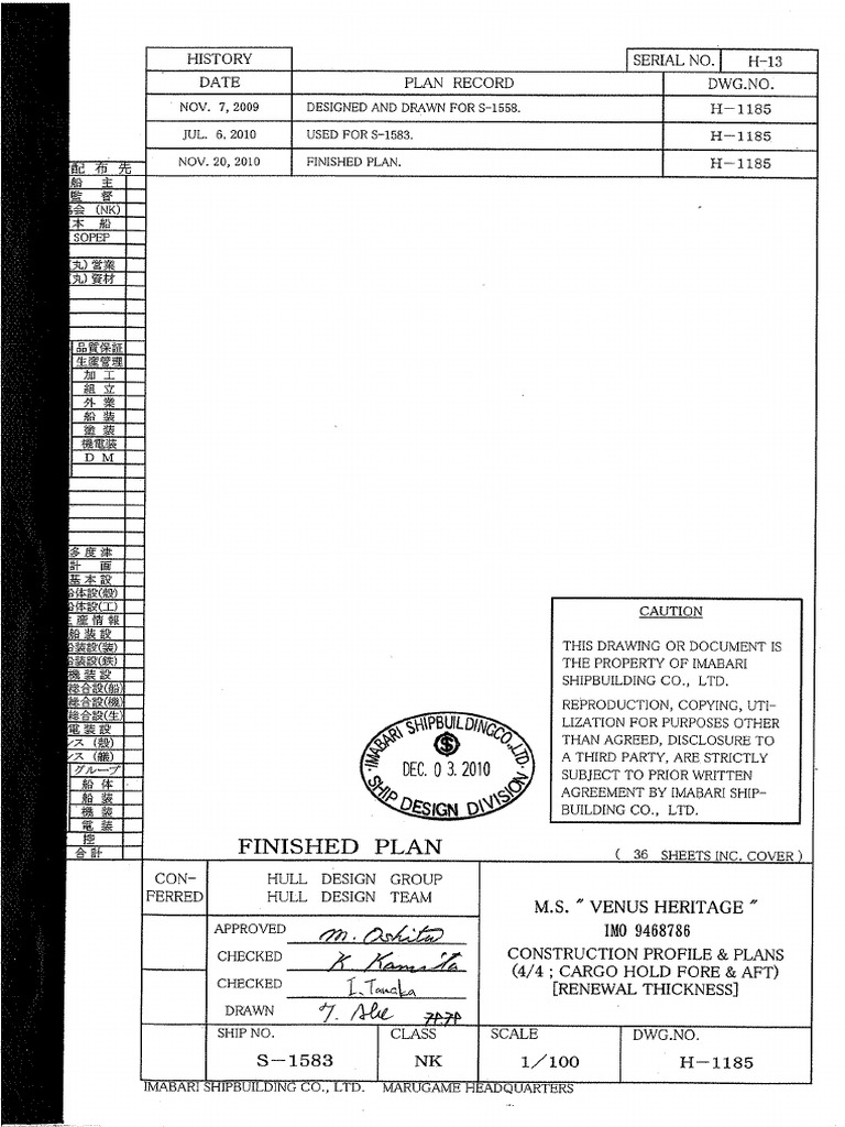Construction Profile & Plans 4-4-1 | PDF