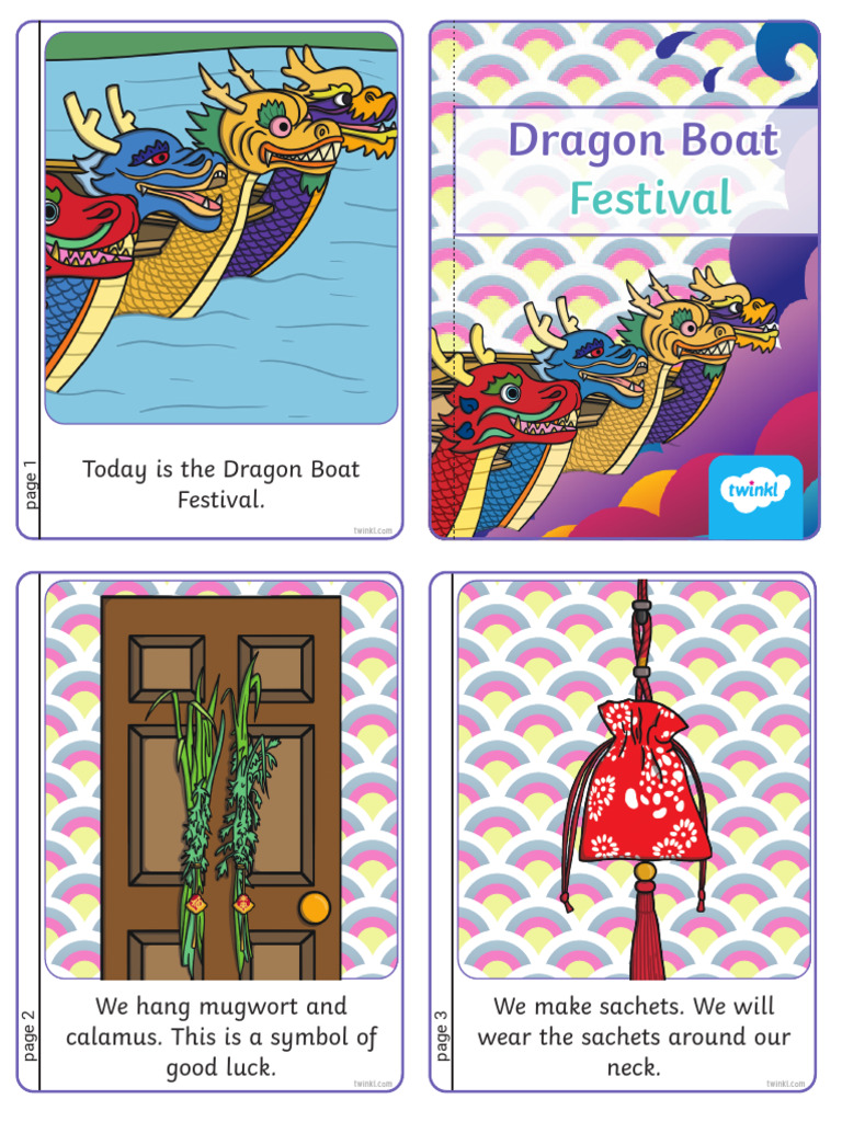 Dragon Boat Festival Mini Book | PDF