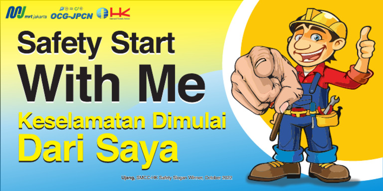 Banner Safety Start With Me 200 X 100 CM | PDF