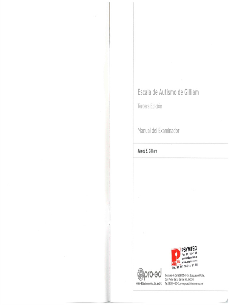 GARS 3 S Manual Examinador. | PDF