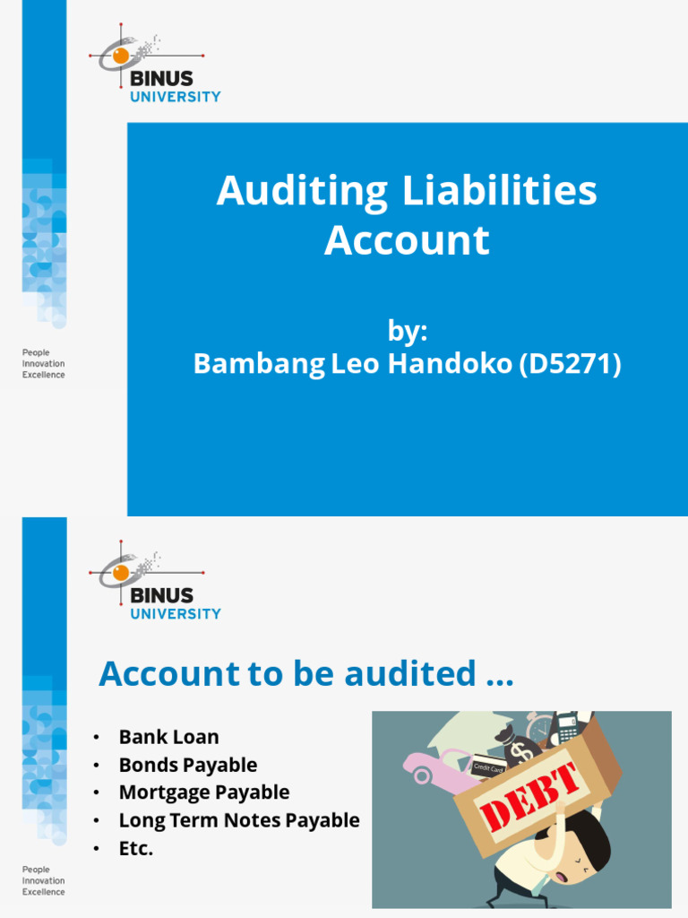 Auditing Liabilities Account | PDF