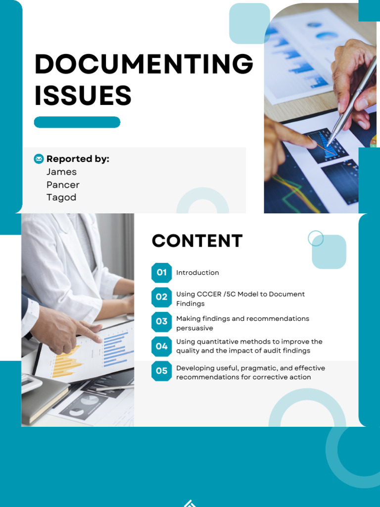 Documenting Issues - Operations Audit | PDF | Audit | Internal Audit