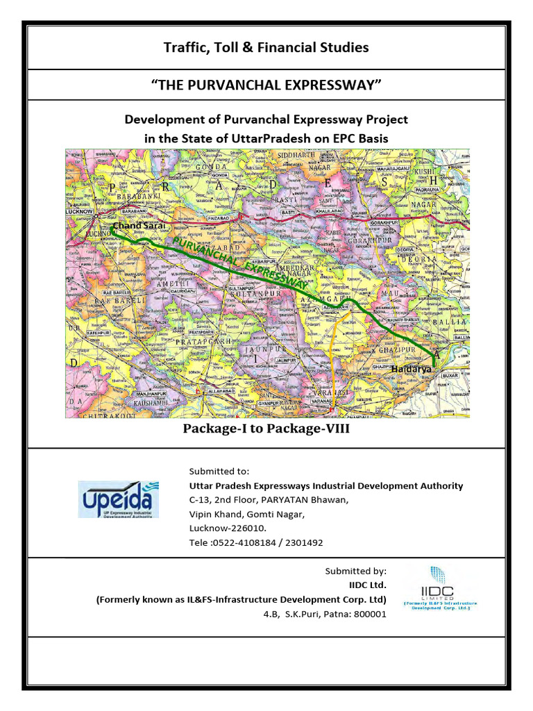 Traffic, Toll & Financial Studies "The Purvanchal Expressway" | PDF ...
