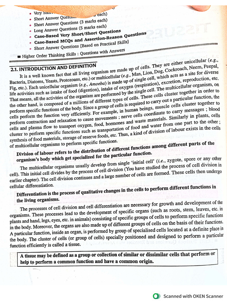 Class 9 Biology Pradeep | PDF