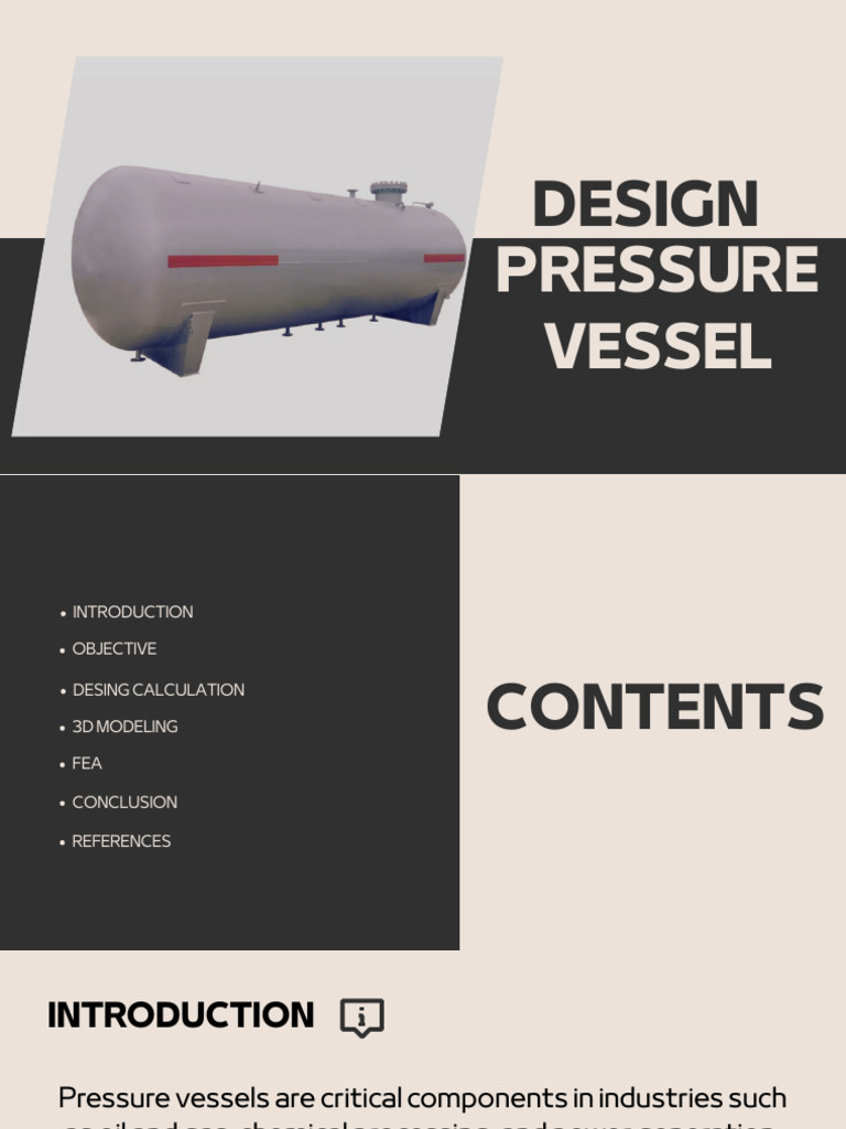Pressure Vessle Design | PDF | Continuum Mechanics | Applied And ...