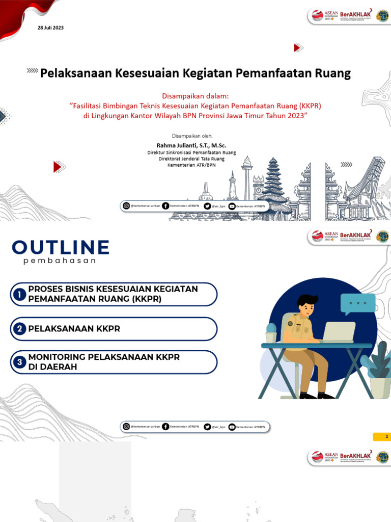 Pelaksanaan KKPR 28072023 Sent 3 | PDF