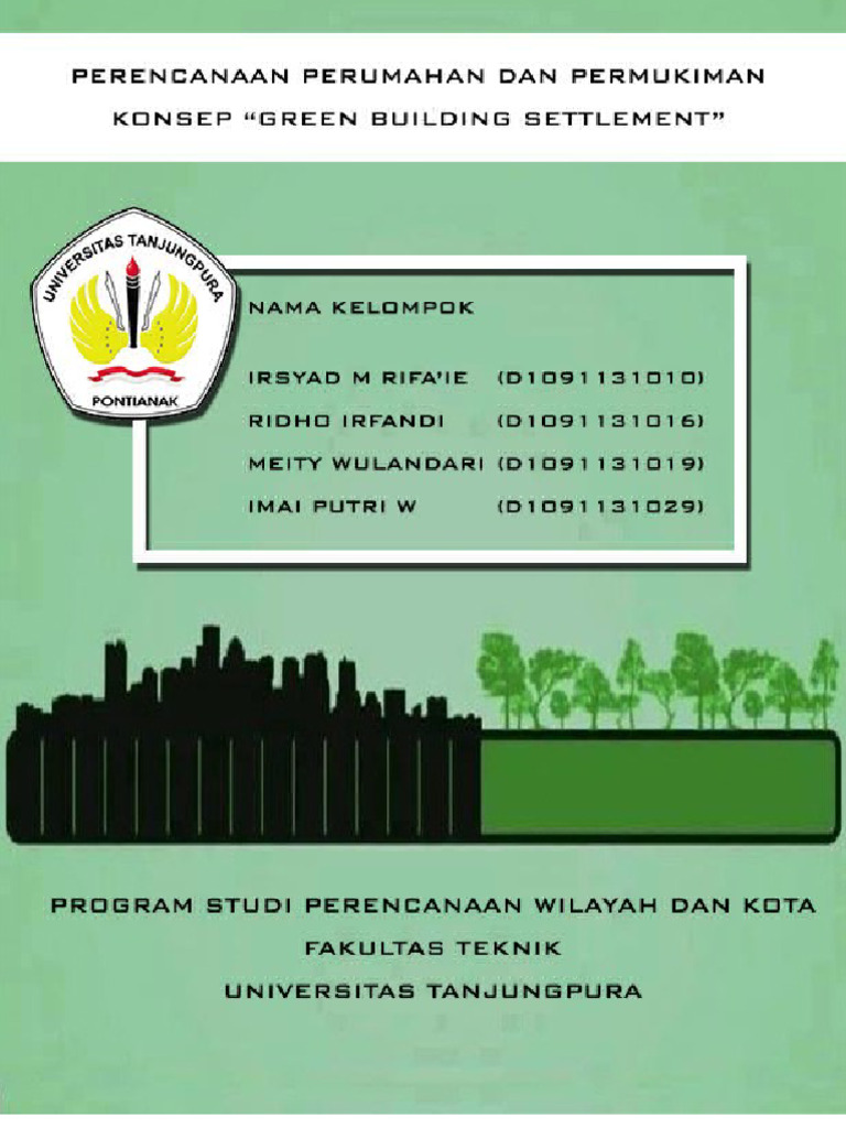 Perencanaan Perumahan RW 12 Pontianak | PDF