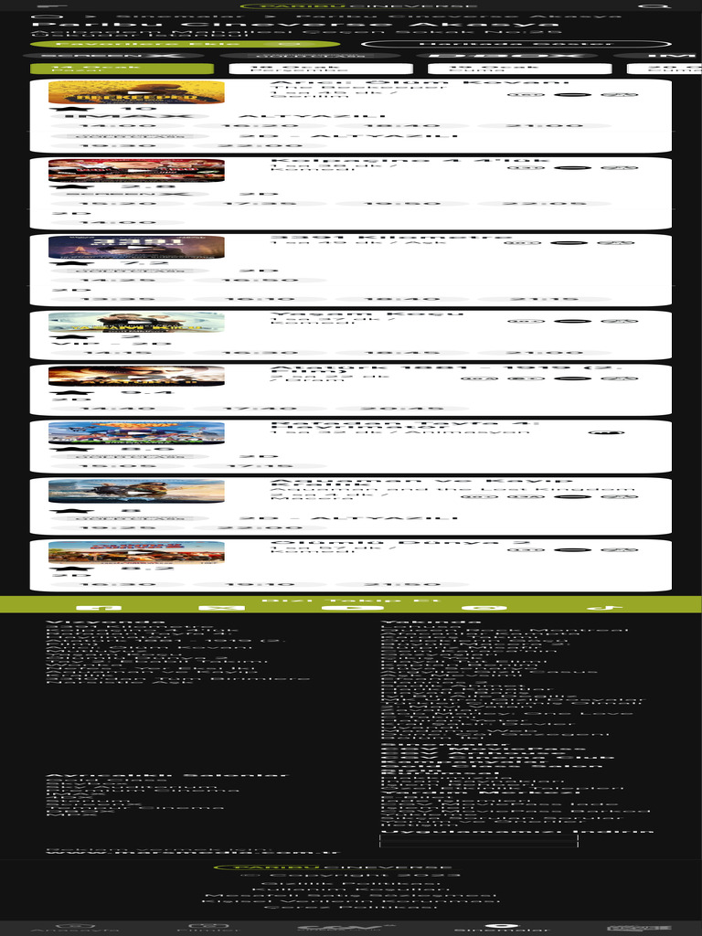 Paribu Cineverse Akasya Paribu Cineverse | PDF