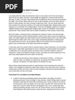 Vampire Diaries Spell List and Effects | PDF | Folklore